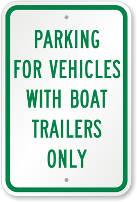 Boat Trailer Parking