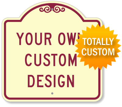 Custom SignatureSigns Dome Shaped - Architecturally Designed, SKU: K ...