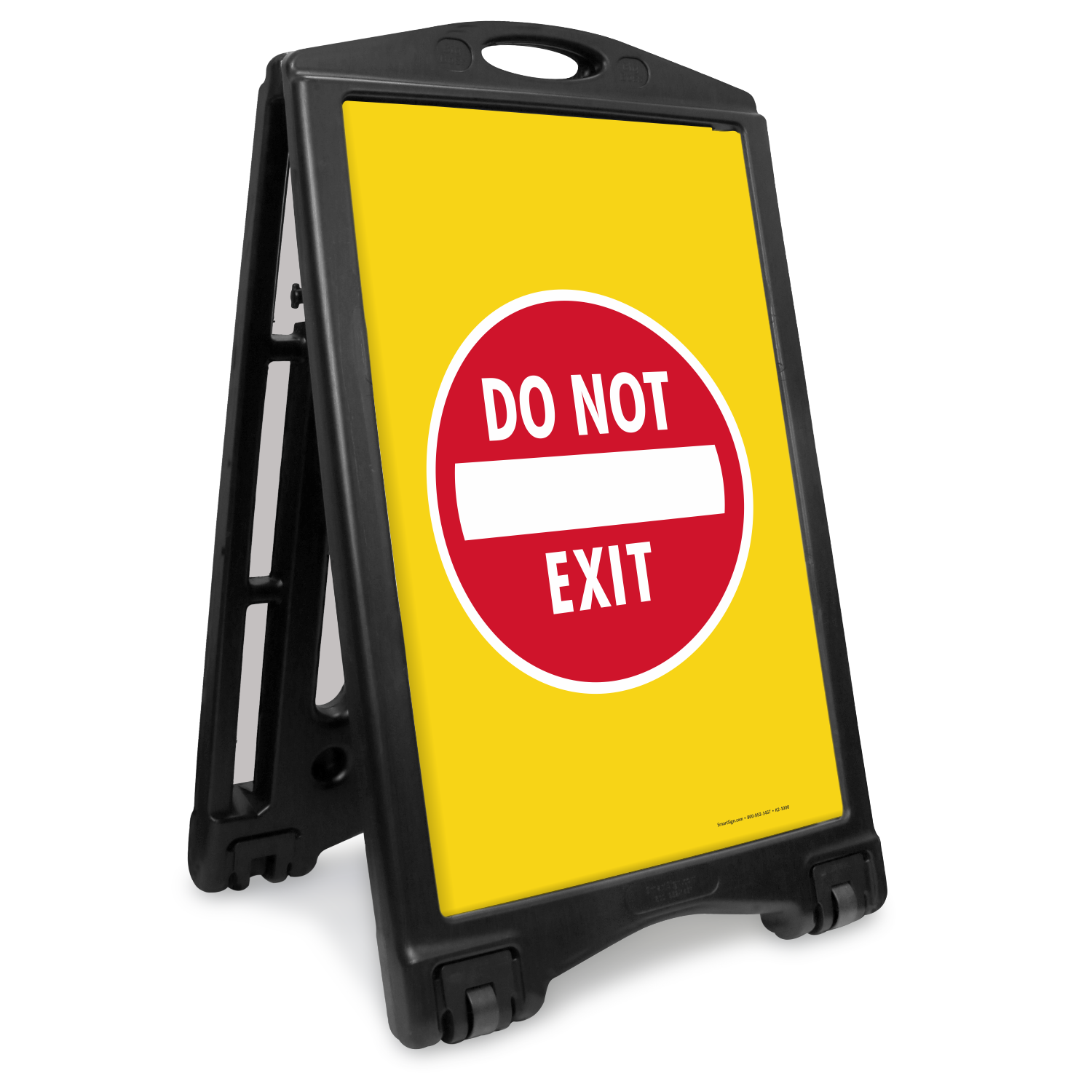 Do Not Exit Portable Sidewalk Sign, SKU: K-ROLL-1157