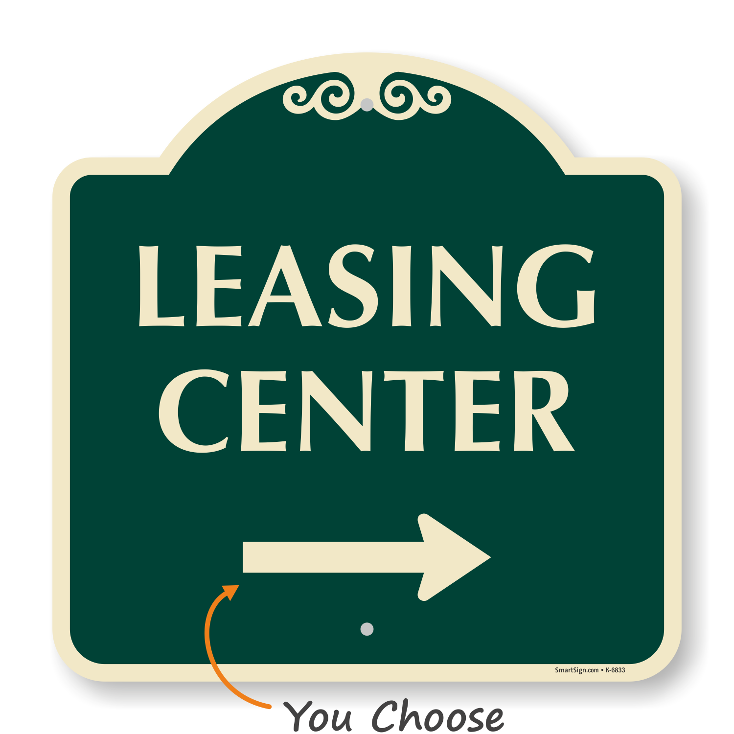 Leasing Office Parking 8AM To 6Pm Sign
