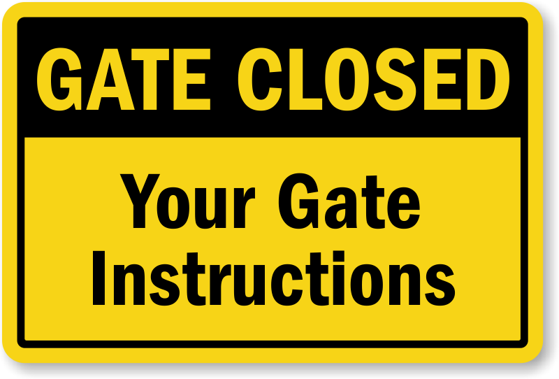 Custom Gate Sign Golden Gate Bridge Custom Shape Metal Sign 25 X 7