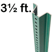 Complete Breakaway System: 8' U-Channel Post & 3.5' Base Signs, SKU: K ...
